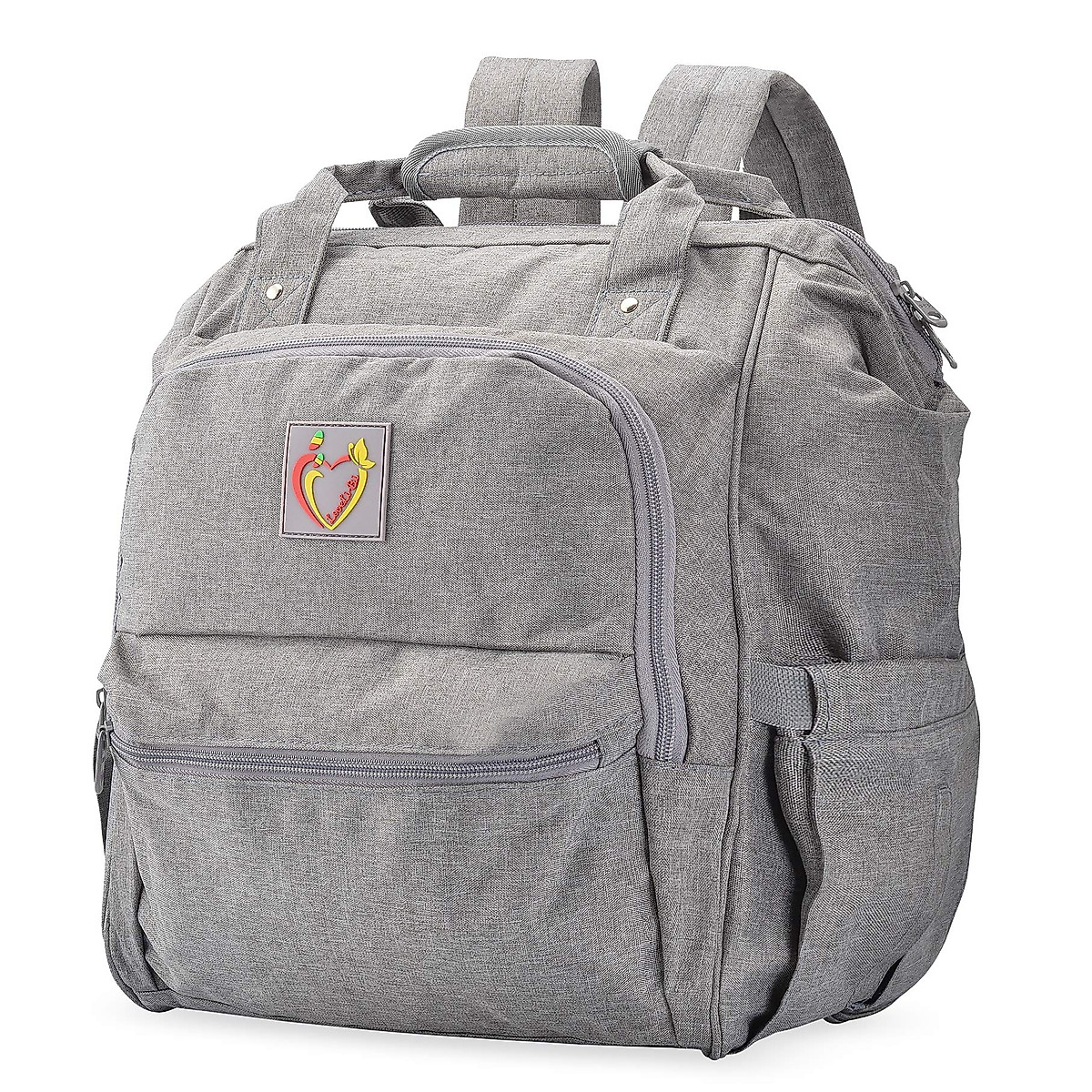 LoveLi-Bi Diaper Bag Backpack: Large Diaper Bags for Baby Girls Boys Toddler Twins Mom Dad with Changing Pad Mat Waterproof Mochilas Cosas Para Bebes