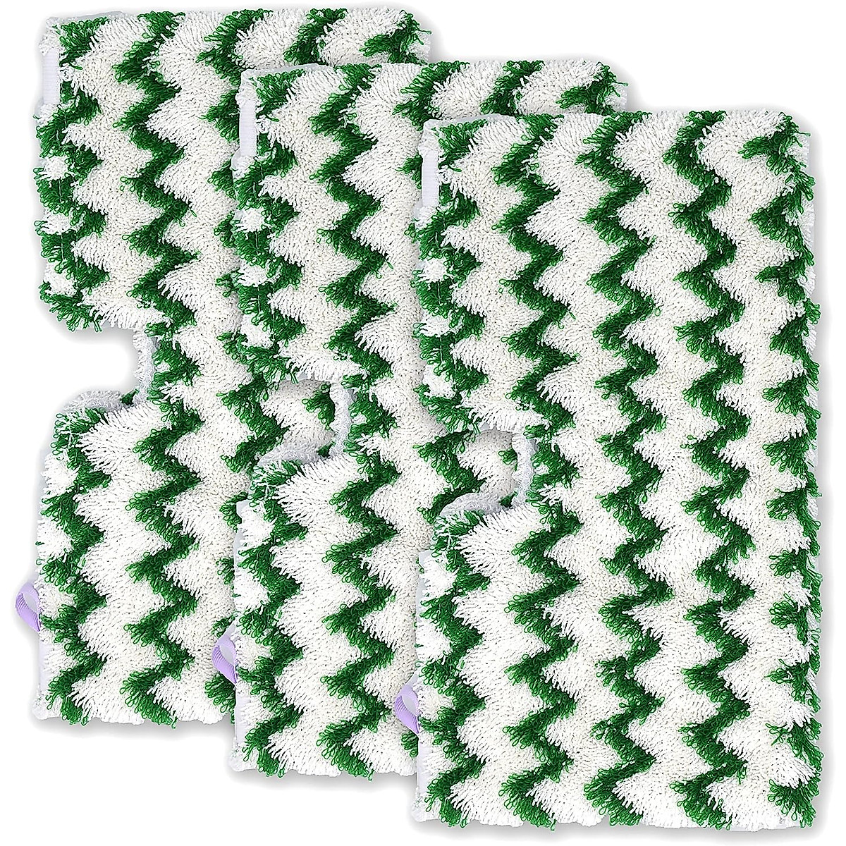 3 Pack Compatible Shark Replacement Mop Pads Steam Pocket Mops S3500 Series S3501 S3601 S3550 S3901 Green