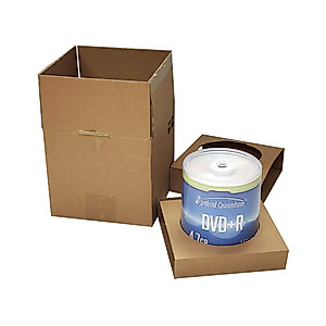 Optical Quantum DVD+R 4.7GB 16x Recordable Media Disc - 100 Spindle (FFP) OQDPR16LT-BX