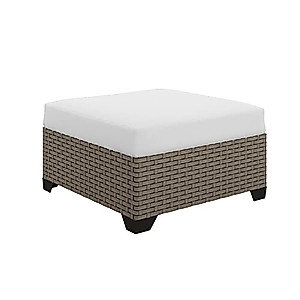 TK Classics MONTEREY-08a-WHITE Monterey Seating Outdoor Furniture, Sail White