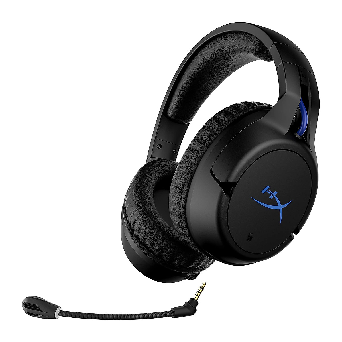 HyperX Cloud Flight – Wireless Gaming Headset for PS5 and PS4, Up to 30-hour battery, Memory foam ear cushions and premium leatherette, Noise-Cancelling Microphone with LED Mic Mute