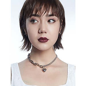 Fashion Spike Sterling Silver Hoop Earrings for Women Girls Men Hypoallergenic Minimalist Huggie Small Sleeper Hoops Cartilage Cuff Helix Stud Wrap Personalized Punk Jewelry (Silver)