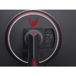 LG 27GP950-B 27” Ultragear UHD (3840 x 2160) Nano IPS Gaming Monitor w/1ms Response Time, 144Hz Refresh Rate, NVIDIA G-SYNC Compatible & AMD FreeSync Pro, DCI-P3 98% VD HDR 600, Black