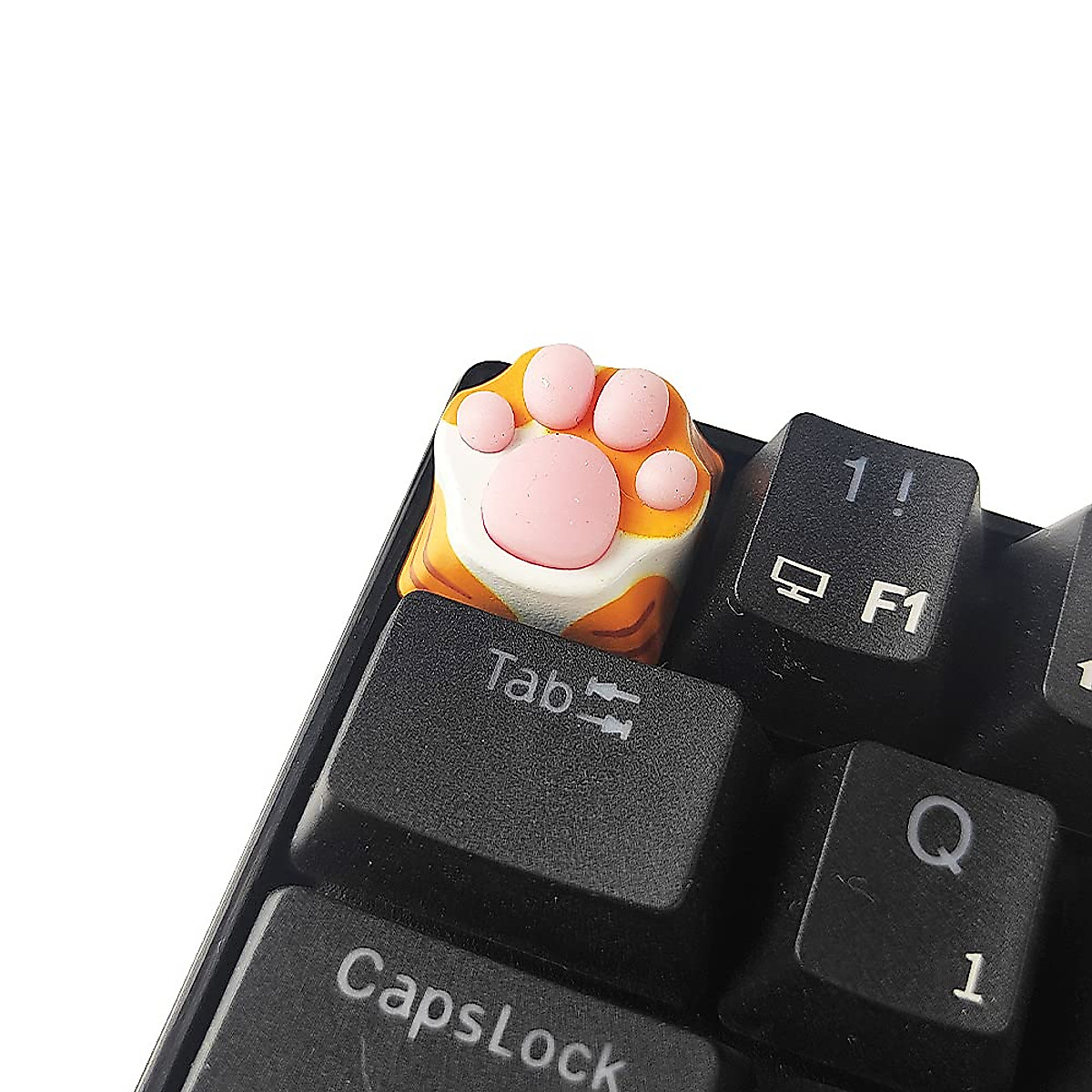 Hidetaka Design Cute Cat Paw Keycap for for Mechanical Gaming Keyboard Applicable to The ESC Key（Cherry Switch） (Cat1)