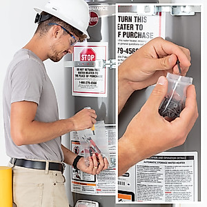 2.5 X 3 inches, 4 Mil Clear Reclosable Zip Bags, Case of 100 - GPI Brand