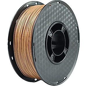 RANKI Wood PLA Filament 1.75mm 3D Printer Filament, Real Wood Filament, 1kg Spool (Wood)