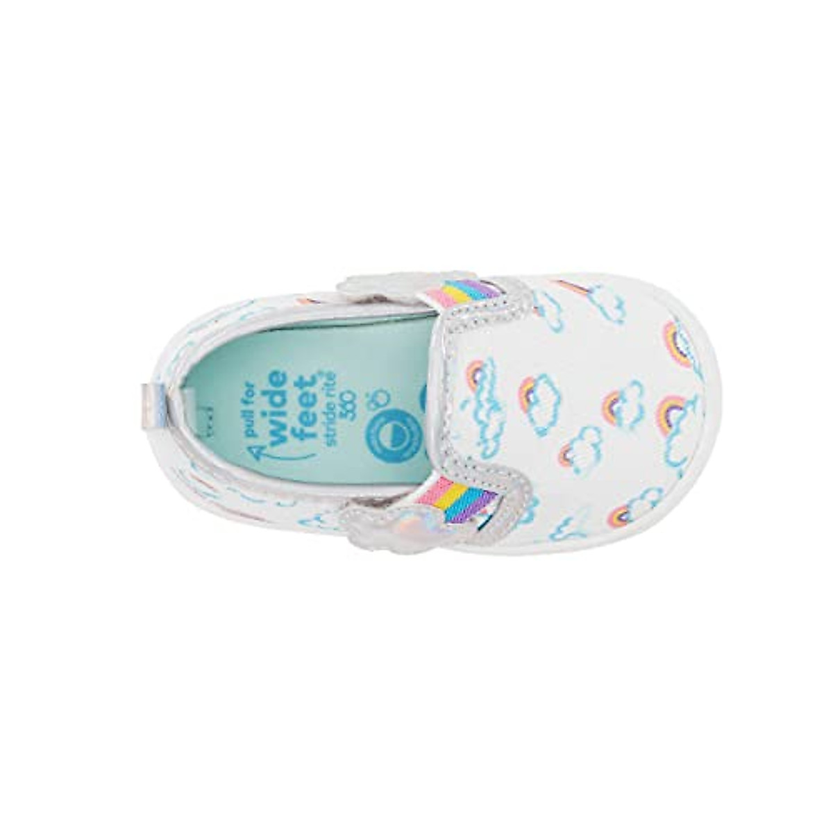 Stride Rite 360 Girls Galina Sneaker, Multi, 5 Toddler