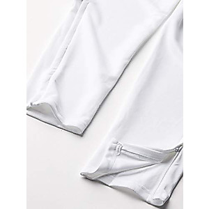 adidas Kids' Tiro Track Pants, White/Black, Medium