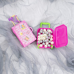 AUEAR, 2 Pcs Fashion Travel Hard Suitcase Box Reception Accessories Gift Luggage for Wedding Decoration