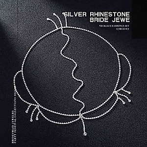 Fdesigner Crystal Head Chain Silver Bride Rhinestone Tassel Hair Chain Wedding Pendant Headpieces Jewelry Pageant Costume Hair Accessories for Women