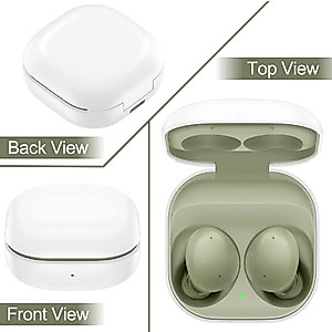 UrbanX Street Buds 2 for Samsung Galaxy A23 - Truly Wireless Bluetooth Headphones with Noise Isolation, Amplified Bass and Dual Dynamic Microphone - Green