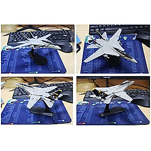 F14 US Navy Grumman Tomcat VF-84 Fighter 1/100 Diecast Aircraft Model Jolly Rogers (F-14A)