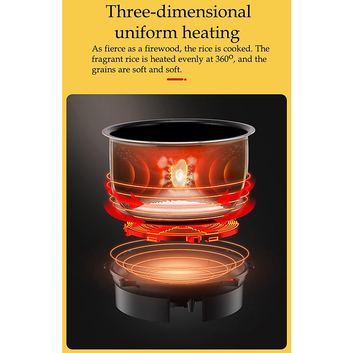 Electric Rice Cooker, Portable Electric Car Truck Food Steamer, Mini Travel Rice Cooker, 12V 100W/24V 200W 2L Portable Meal Heater Food Warmer(12V)