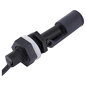 Liquid Float Switch,DC100V 0.5A 10W Float Switch,Horizontal Liquid Float Switch,Water Level Sensor Aquarium Switch,Side Mounted,to Turn On/Off A Pump,for Hydroponics,Saltwater Tank