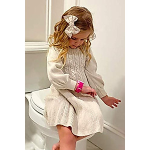 [Updated] POTTY FUN Potty Training Watch Timer | Remind Your Toddler to Go Potty | Fun Audio/Music Theme | Water Resistant and Child-Proof Lock of 3-Second Hold to Turn On/Off | Princess Potty Theme