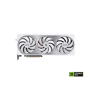 GIGABYTE GeForce RTX 4070 Ti AERO OC 12G Graphics Card, 3X WINDFORCE Fans, 12GB 192-bit GDDR6X, GV-N407TAERO OC-12GD Video Card