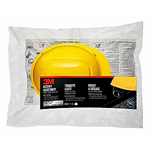 3M Non-Vented Hard Hat with Ratchet Adjustment, Medium, Yellow