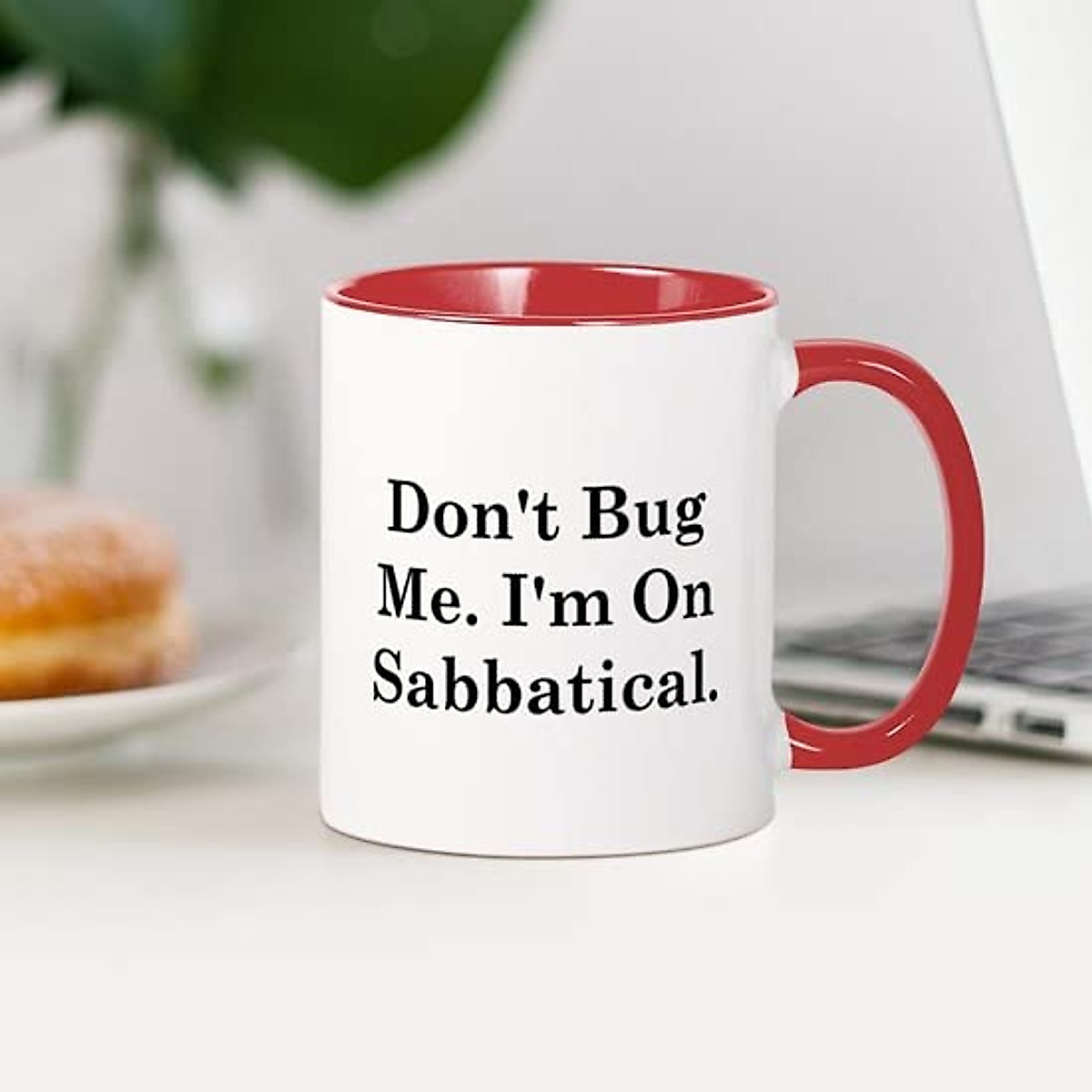 CafePress I'm On Sabbatical Mug Ceramic Coffee Mug, Tea Cup 11 oz