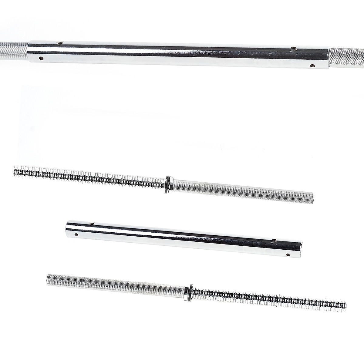 CAP Barbell Standard 1-Inch Barbell Weight Set, 100-Pounds