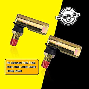 923-0448A 723-0448A Ball Joint End 3/8"-24 - by HuthBrother, Compatible with MTD Cub Troy Bilt Huskee 923-0448 723-0448 Replacement Toro 112-0917 - Fits All Lawn & Garden Tractors 1997 and After