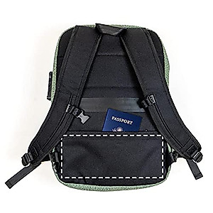 Coalatree Compass Durable Travel Laptop School Bag Backpack for Men and Women, Slate