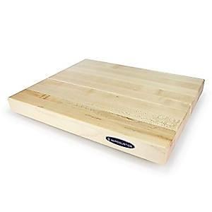 IsoAcoustics Delos Turntable Isolation Butcher Block Series: 1815M1 (18" W x 15" D x 1.75" H) Maple