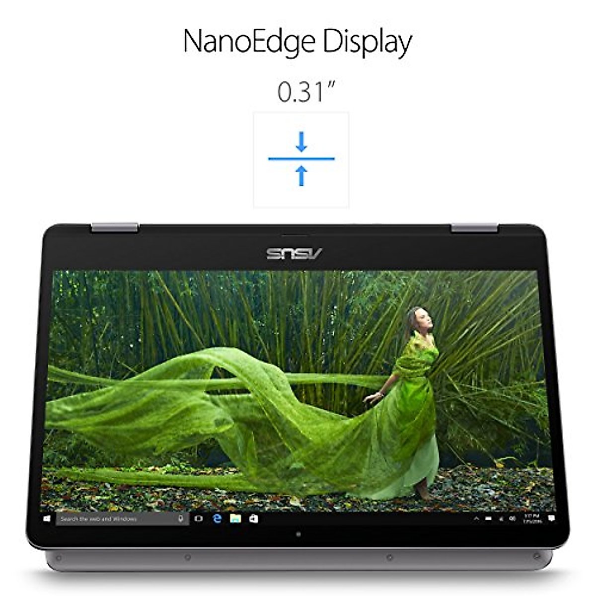 ASUS VivoBook Flip 14 TP401NA-WH21T 14" 2-in-1 HD Touchscreen Laptop, Intel Quad-Core Pentium N4200 Processor (up to 2.5 GHz), 4GB DDR4 RAM, 64GB EMMC Storage, W10 Home (Renewed)