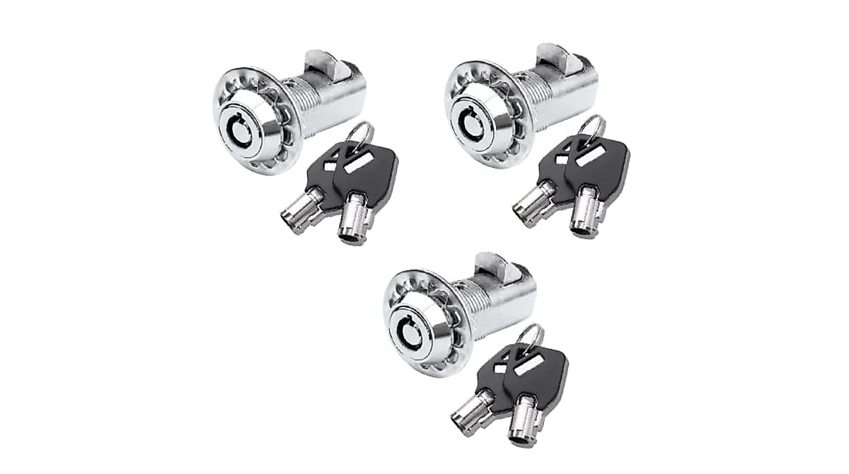 3 Pack Slam Locks - Secure Your Cabinets Today