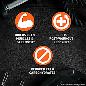 Body Fortress Super Advanced Isolate Protein, Chocolate Protein Powder Supplement Low Reduced Fat &, Low Carbohydrates, Low Sugar 1-1.5lb. Jar, Pack of 1