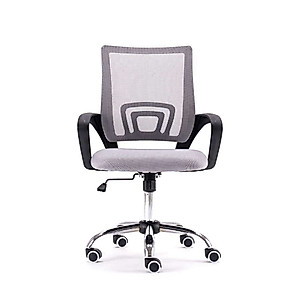 JTSQ Adjustable Mesh Swivel Computer Office Desk Gaming Chair Office Chair Gaming Desk Computer Chair High Chair Home Office Desk Chairs Office Chairs Home Office Office Furniture Swivel Chair