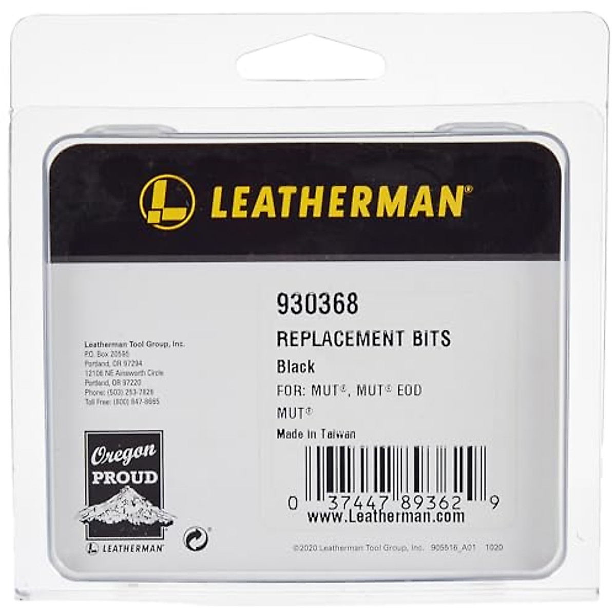 Leatherman 930368 3pc Replacement Bit Kit for MUT and MUT EOD