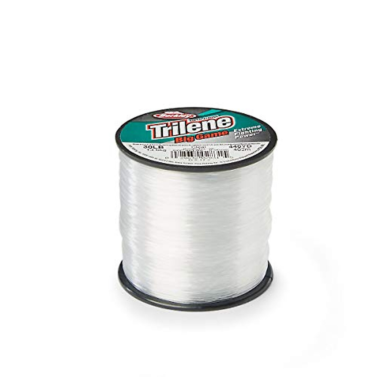 Berkley Trilene® Big Game™, Clear, 30lb | 13.6kg, 440yd | 402m Monofilament Fishing Line, Suitable for Saltwater and Freshwater Environments, Coastal Brown