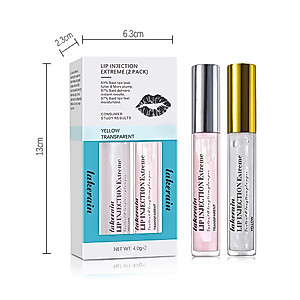 Natural Lip Plumper and Lip Care Serum,,Day and Night Lip Plumper ,Lip Injection Extreme Instantly Sexy Lips Plumping Lip Gloss,Lip Plumper That Really Works