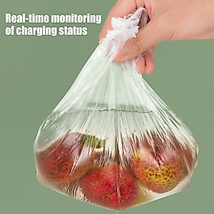 MKHS Fresh Keeping Bags, 300pcs Food Covers, Reusable Elastic Food Storage Covers, Plastic Sealing Elastic Stretch Adjustable Bowl Lids, Universal Kitchen Wrap Seal Bags for Cover Food