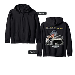 Lifted,Jimmy,Squarebody Truck,Suburban,Blazer,Silverado,K5 Zip Hoodie