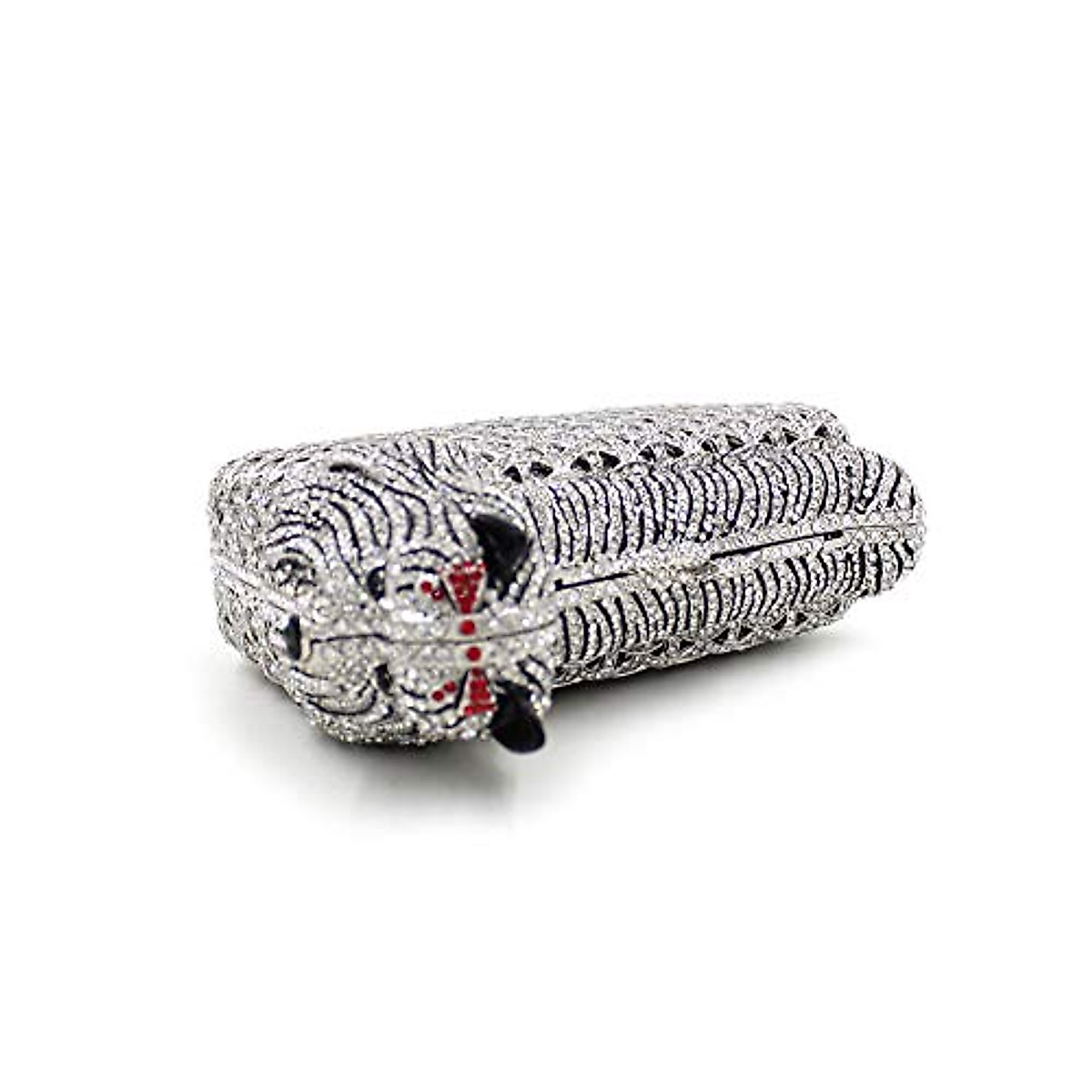 Puppy Evening Bag Luxury Diamond Crystal Clutch Bling Dazzling Purse Party Date Handbag Special Wallet