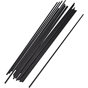 SHARROW 30 inch Archery Pure Carbon Arrow Shafts Spine 400 Shaft Tubes for DIY Compound Recurve Bow Shooting (12pcs)