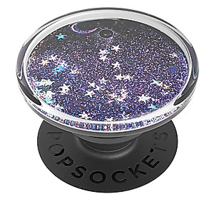 ​​​​PopSockets Phone Grip with Expanding Kickstand, PopSockets for Phone, Tidepool PopGrip - Galaxy Purple