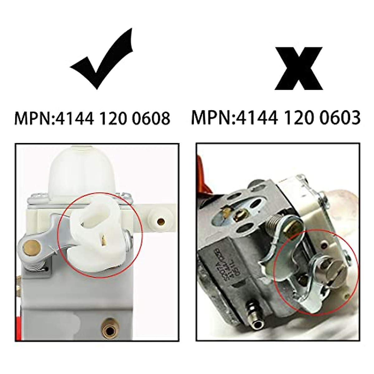 Butom C1M-S267A FS40 Carburetor with Filter for FS50 FS50C HT56 HT56C KM56 KM56C KN56 FS56 FS56C FS70 FS70C FS70 FC56 FC70 FC70C Trimmer 4144 120 0608 Brushcutter