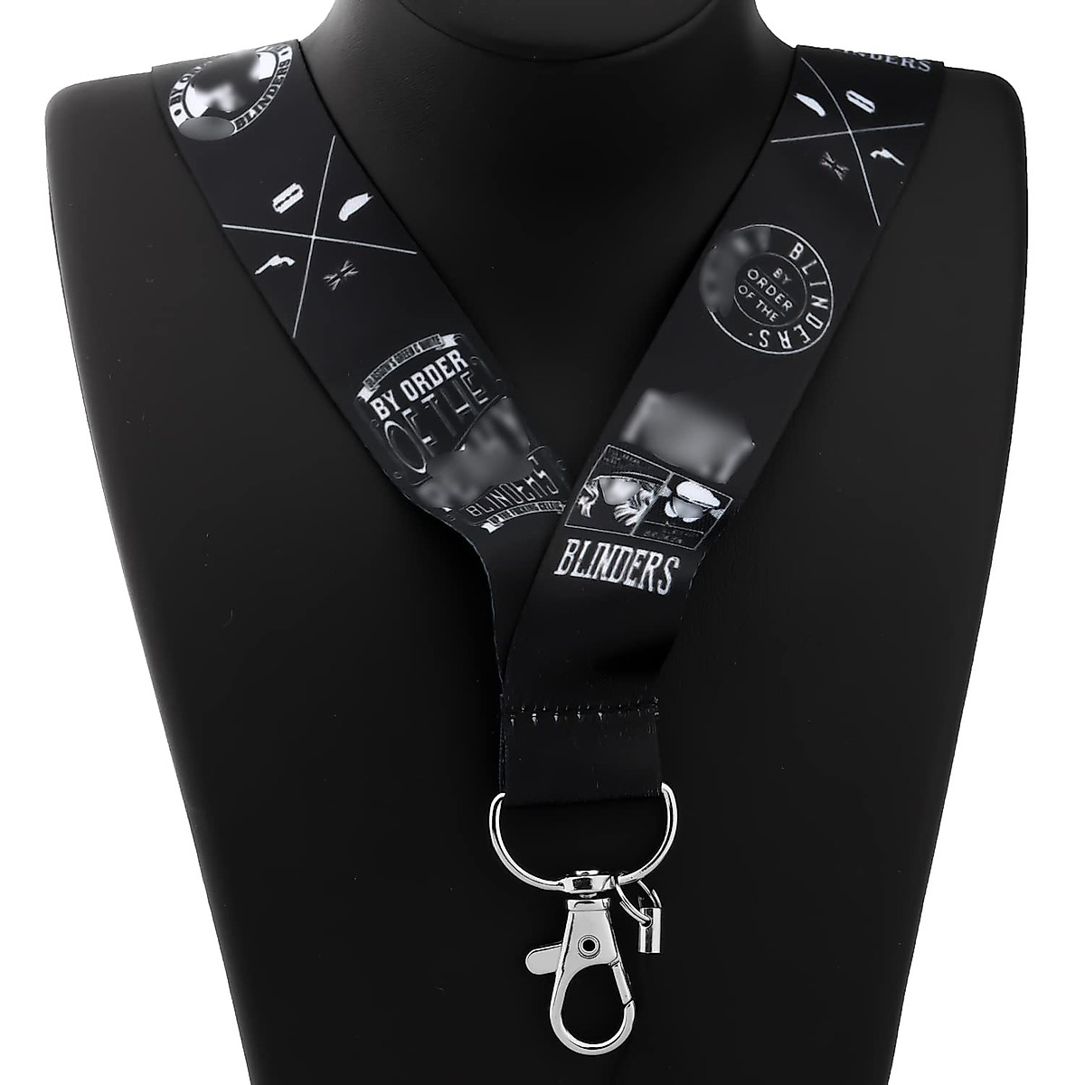 WSNANG Blinders Inspired Gift Blinders ID Card Holder Keychain Blinders TV Show Fans Gift (Blinders Black ID)