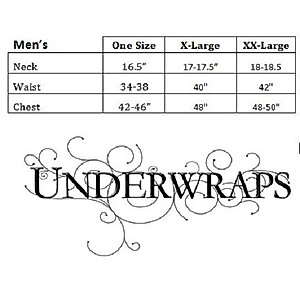 Underwraps Men's Deluxe Priest, Black/White, One Size