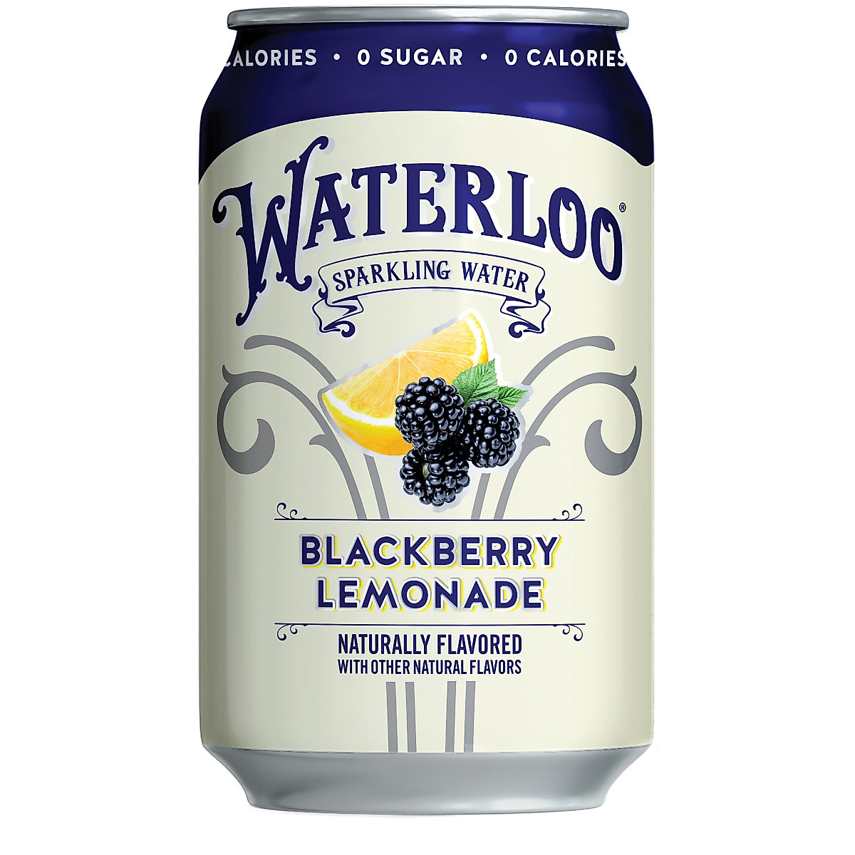 Waterloo Sparkling Water, Blackberry Lemonade Naturally Flavored, 12 Fl Oz Cans, Pack of 12 | Zero Calories | Zero Sugar or Artificial Sweeteners | Zero Sodium…