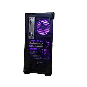 Stealthy Build New Gaming Desktop Intel Core I5 9400F 6 Cores 4.1 GHz, GTX 1660TI 6GB OC Edition (8GB 3200MHZ RAM | 500GB HHD + 128GB SSD) (Include Monitor, Keyboard, Mouse)
