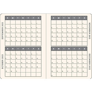 2023 Lavender Wildflowers Weekly Planner (16 months, Sept 2022 to Dec 2023) (English and German Edition)