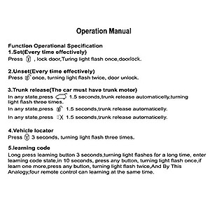X AUTOHAUX 4 Doors Central Lock Locking System Car Keyless Entry Kit with Actuator - Only for 12V Vehicles