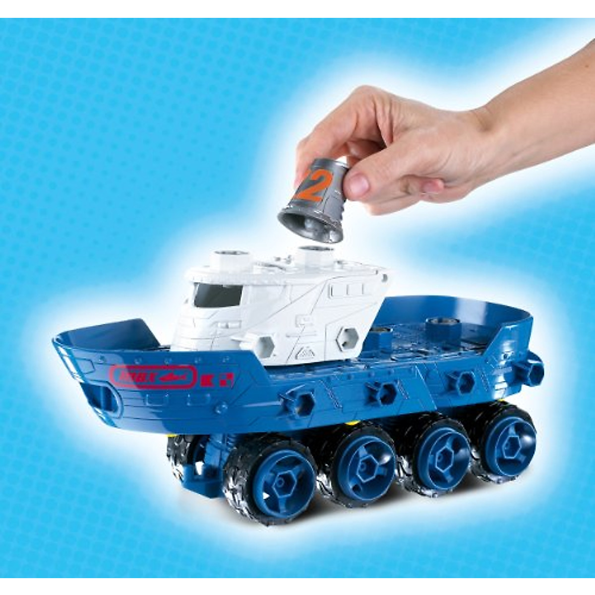 Mattel Matchbox Mega Rig Shark Adventure