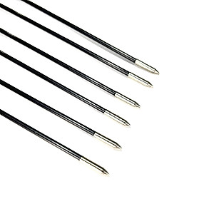 GPP Archery Beginner's First Arrows (30" Fiberglass Target Archery Arrows) - 12 Pack,Red