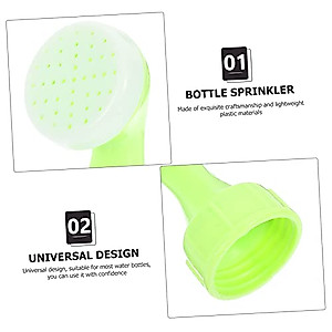 Yardwe 20 Pcs Watering Can Nozzle Portable Water Kettle Pot Plant Plastic Watering can Watering Nozzle for Bottle Watering Bottle Spray Heads Water Bottle Sprinkler caps Bottle Sprinklers