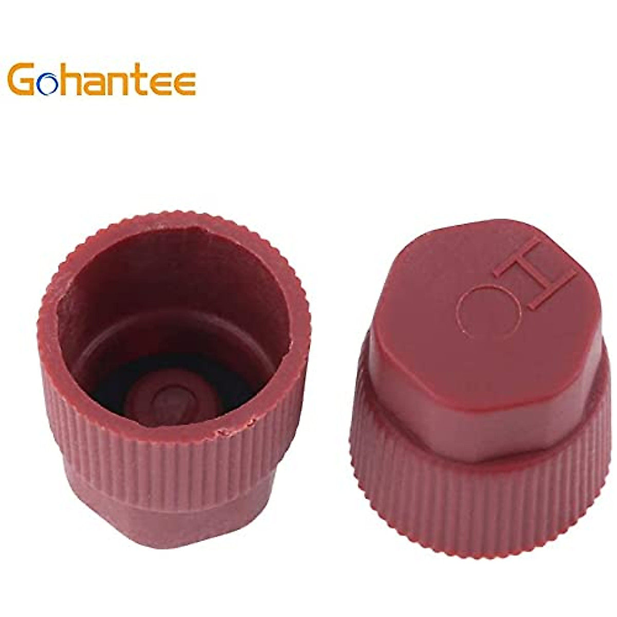 gohantee 17Pcs Air Conditioning Valve Core Kit Schrader Valve Cores Accessories A/C R12 R134a Refrigeration Valve Stem Core Rmover Tool HVAC System Seal Caps Kit