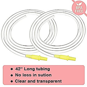 Replacement Tubing for Medela Pump in Style, BPA Free Replace Medela Pump Tubing Made by PumpMom (Not Original Medela Pump Parts)